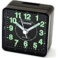 Amazon.com: Casio TQ140 Travel Alarm Clock - Bla Clock Radios : Home ...