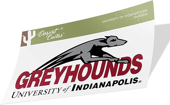 Amazon.com: University of Indianapolis Uindy Greyhounds NCAA Vinyl ...