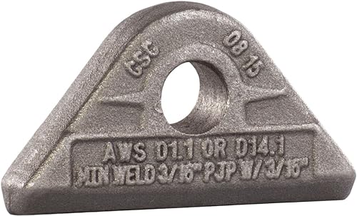 MAG-MATE PE0150 Weld-On Pad Eye, Made of A36 Weldable Carbon Steel ...