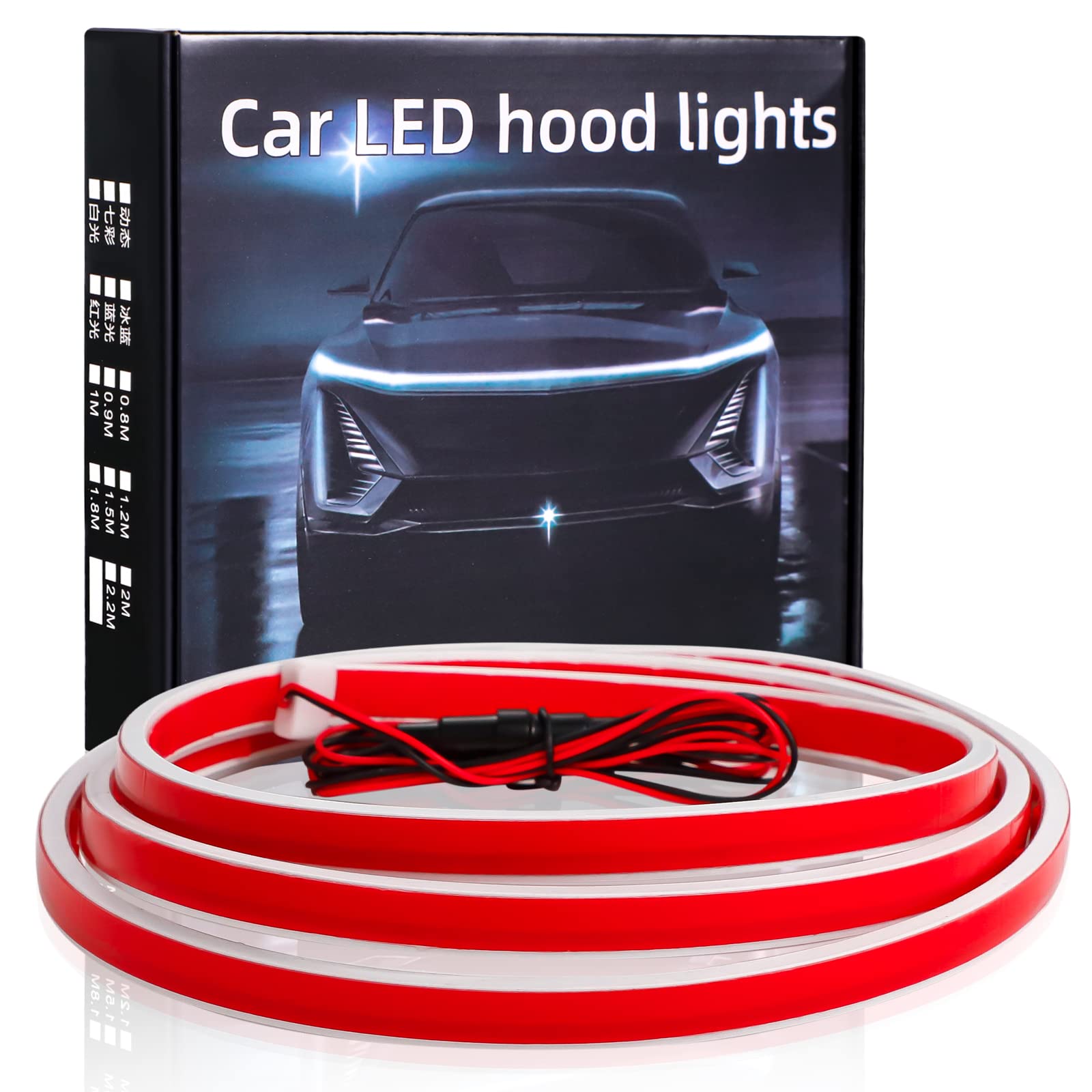 HConce 71 Inches Hood Light Strip, Dynamic LED Strip Light, Exterior ...