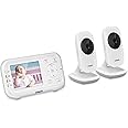 VTech VM3252-2 Digital Video Baby Monitor with 2.8" LCD 2 Cameras and ...
