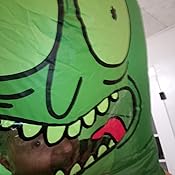 Amazon.com: Palamon Adult Rick and Morty Pickle Rick Inflatable Costume ...
