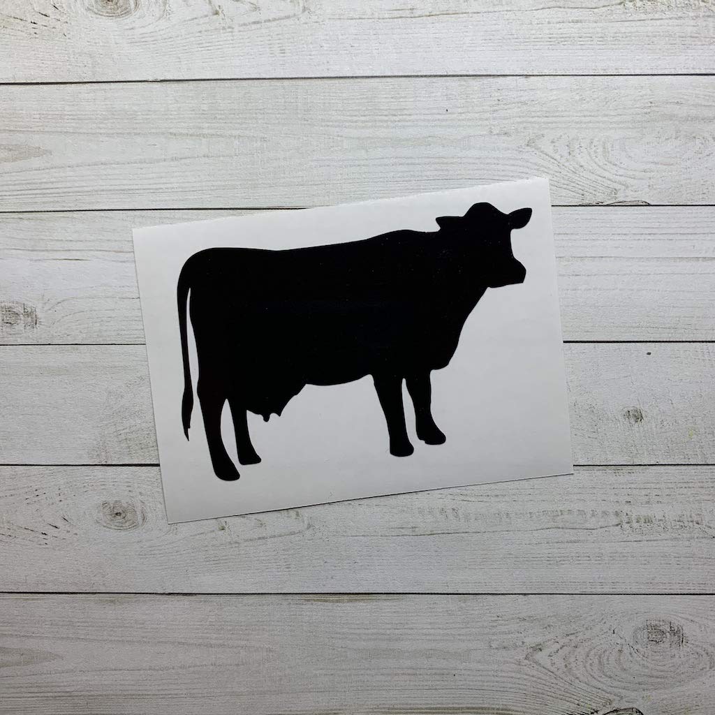 Amazon.com: Cow Vinyl Stickers, Decal, Cow Decorations, Animal Party ...