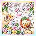 Amazon.com: Quacky Days: A Cute Kawaii Duck Coloring Book: 30 Whimsical ...