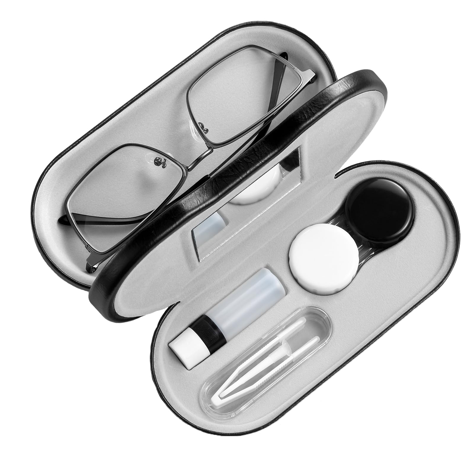 AITIME Contact Lens Case, Contact Case Kit, 2 in 1 Double Sided ...