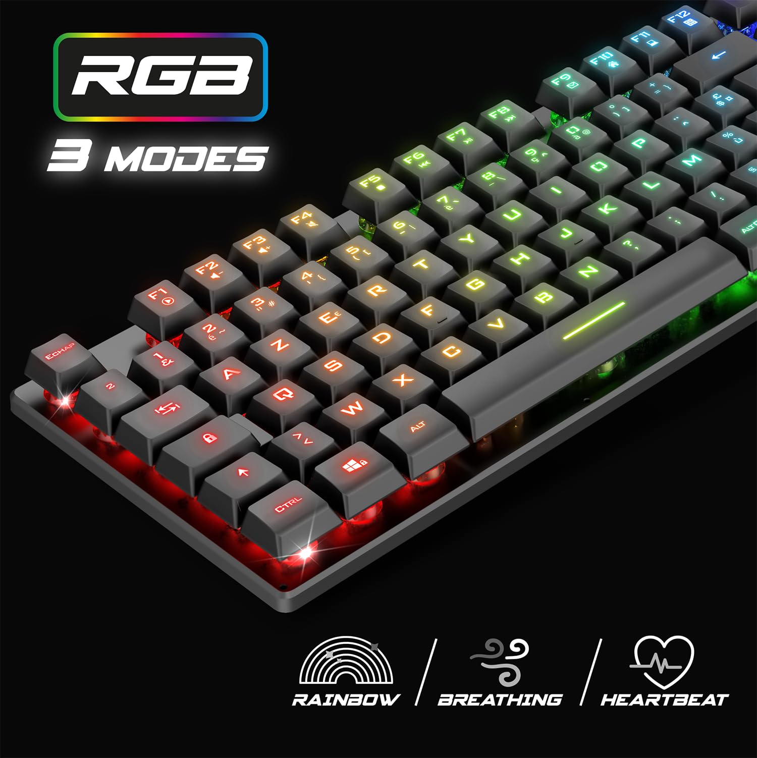 Mua SPIRIT OF GAMER x PRO K1 Wired Semi Mechanical Gaming Keyboard PC ...