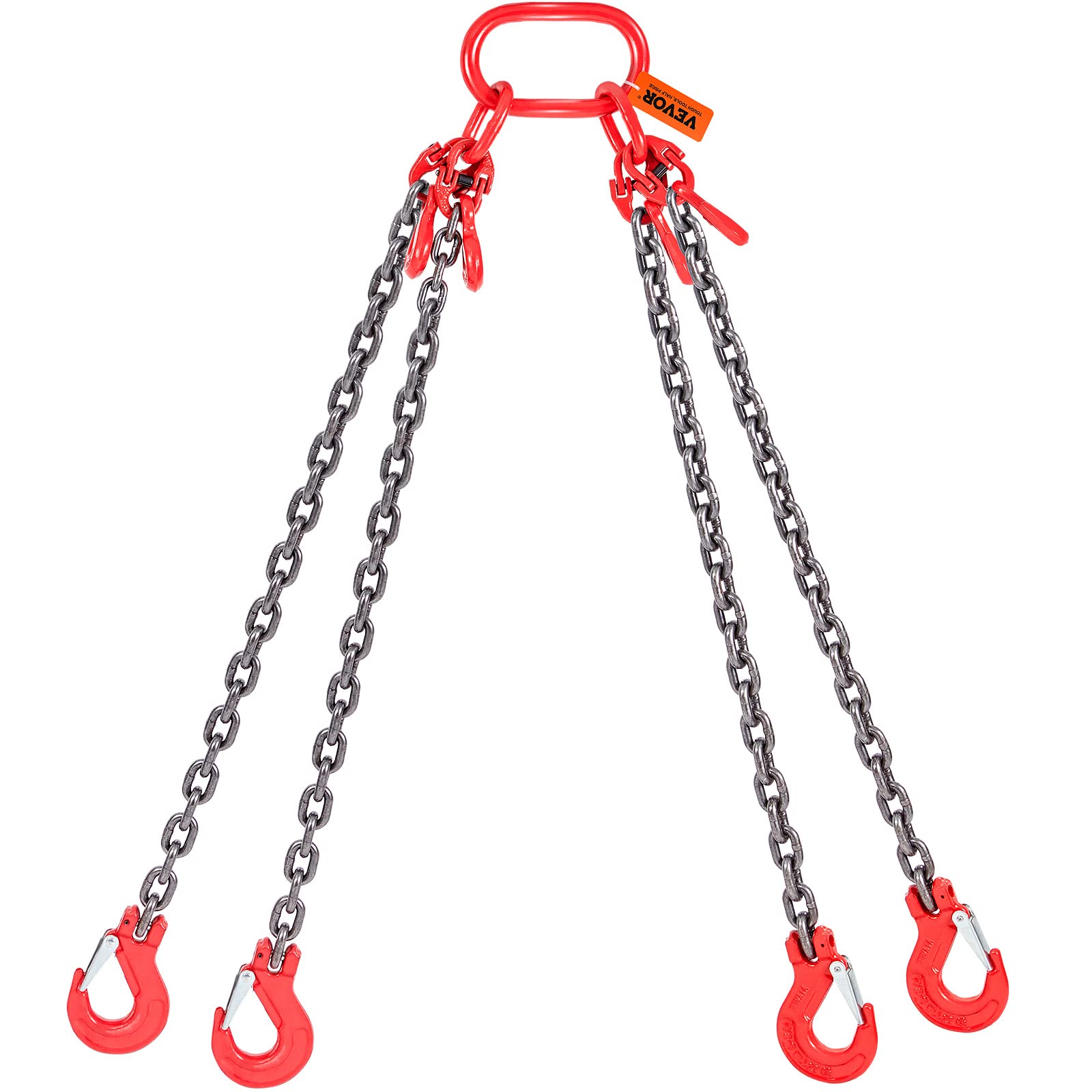 Mua Chain Sling, 5/16 Inch X 5 Ft Lifting Chains with Hooks, G80 Engine ...