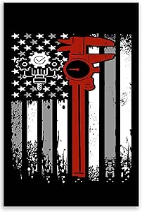 Amazon.com: Machine Operator Wall Poster Machinist Flag Tools CNC ...