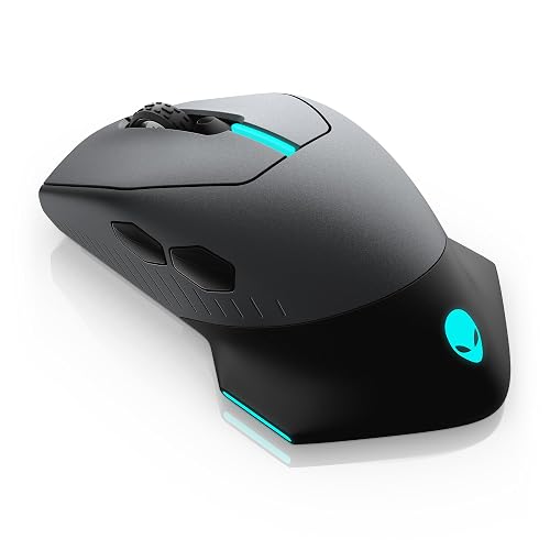 Alienware Wired/Wireless Gaming Mouse AW610M - 16000 DPI Optical Sensor ...