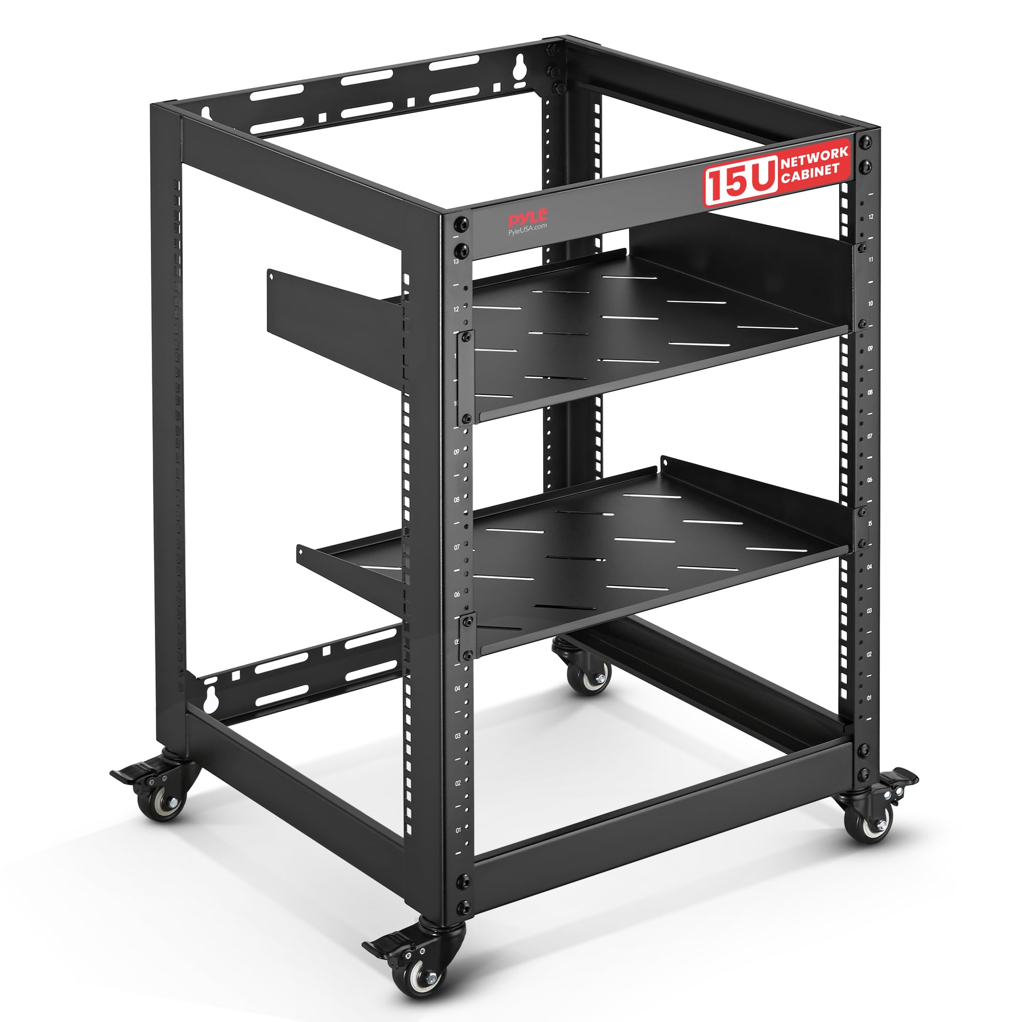 Mua 15U Server Rack Network Cabinet - Open Frame Rack, Wall Mountable ...