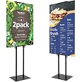 Amazon.com: STANDNEE 2PACK Poster Stand Adjustable Poster Holder Stand ...