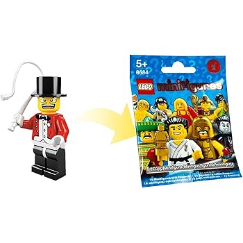 Amazon.com: LEGO - Minifigures Series 2 - RINGMASTER: Toys & Games