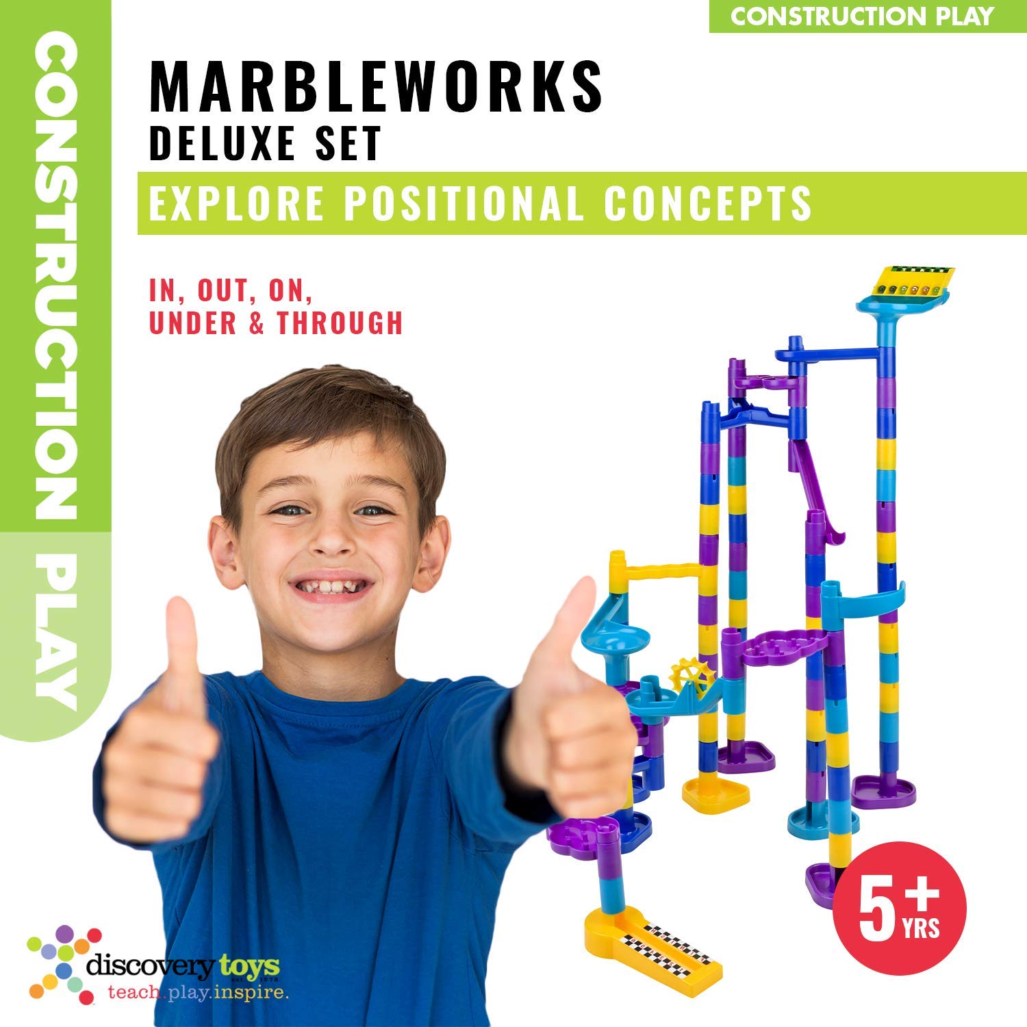 Mua Marbleworks Deluxe Marble Run | Kid-Powered Learning | STEM ...