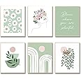 Amazon.com: Sage Green Wall Art, Floral Aesthetic Room Decor, Matisse ...