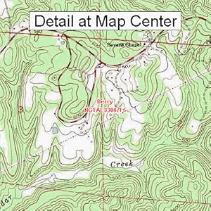 Amazon.com : USGS Topographic Quadrangle Map - Berry, Alabama (Folded ...