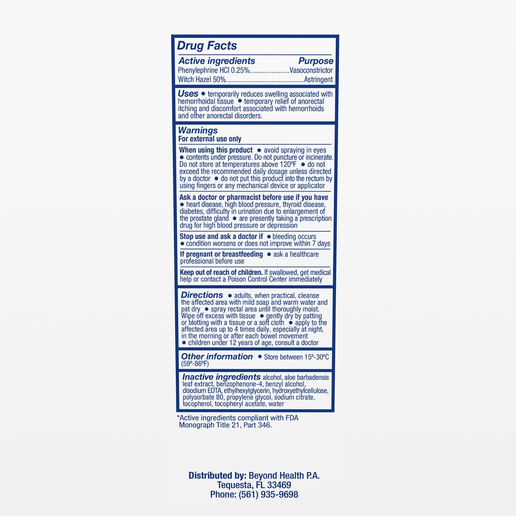 Mua Doctor Butler's Hemorrhoid Spray - Hemorrhoid Treatment and ...