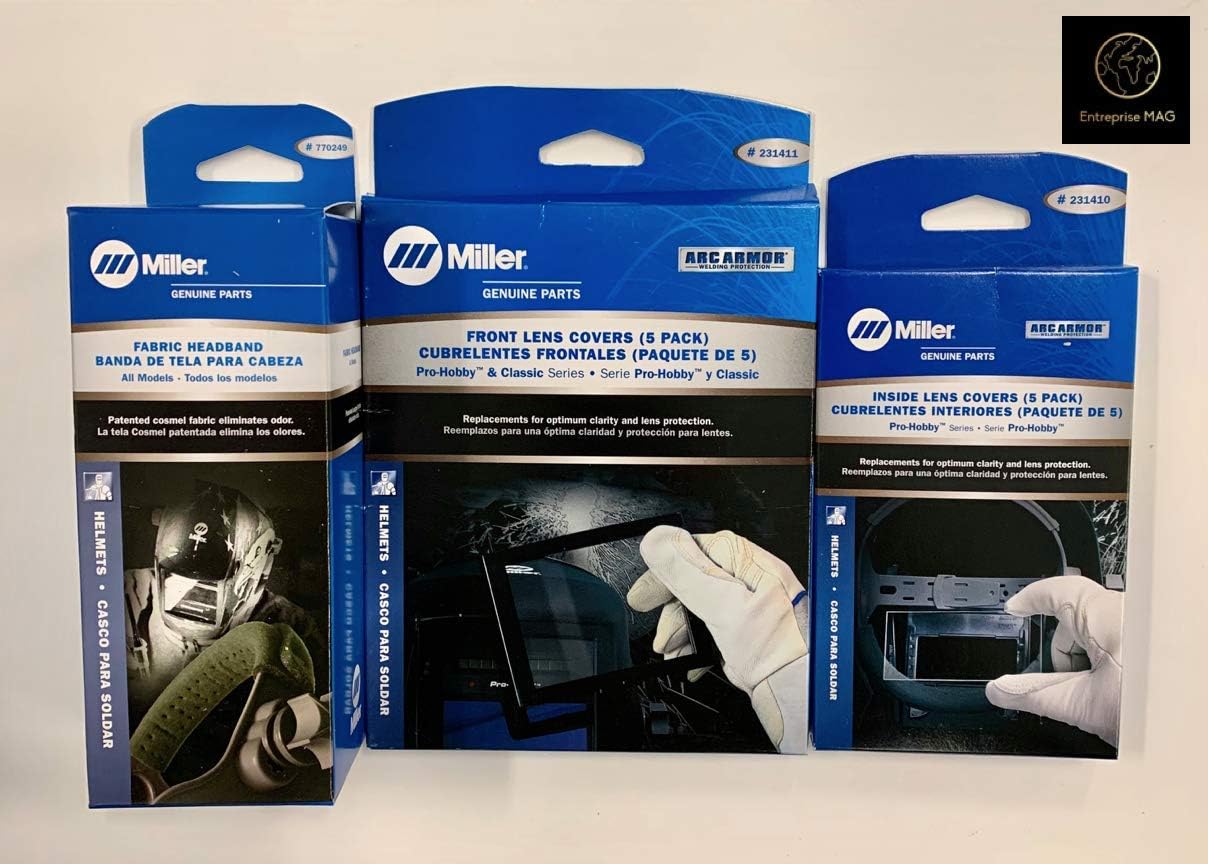 Miller Pro-Hobby Series Inside Lens Covers 5 pack 231410 middleeasy.com