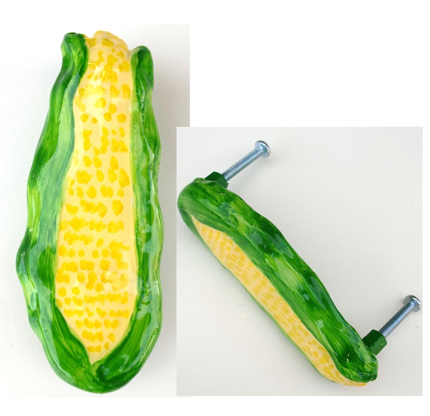 Amazon.com: Corn Vegetable Cabinet Drawer Knobs Pulls - Vegetable ...