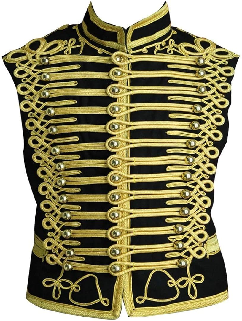 Adam Ant Waistcoat Military Jacket 2XL: Amazon.co.uk: Clothing