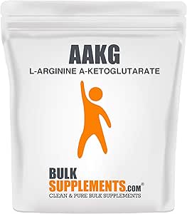Amazon.com: BulkSupplements.com L-Arginine Alpha-Ketoglutarate 2:1 ...