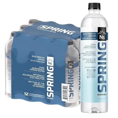 Nirvana Select Premium Natural Spring Water -12 pk - Adirondack Spring ...