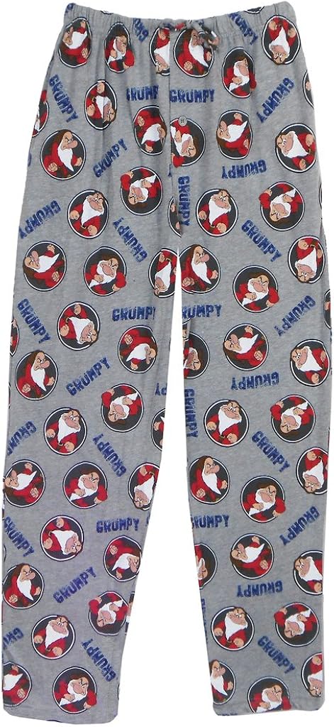 Disney Mens Classic Grumpy Pajamas Pant at Amazon Men’s Clothing store