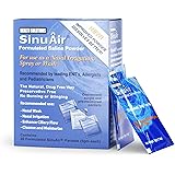 Amazon.com: SinuAir Sinus Rinse Salt Solution - Saline Powder for ...