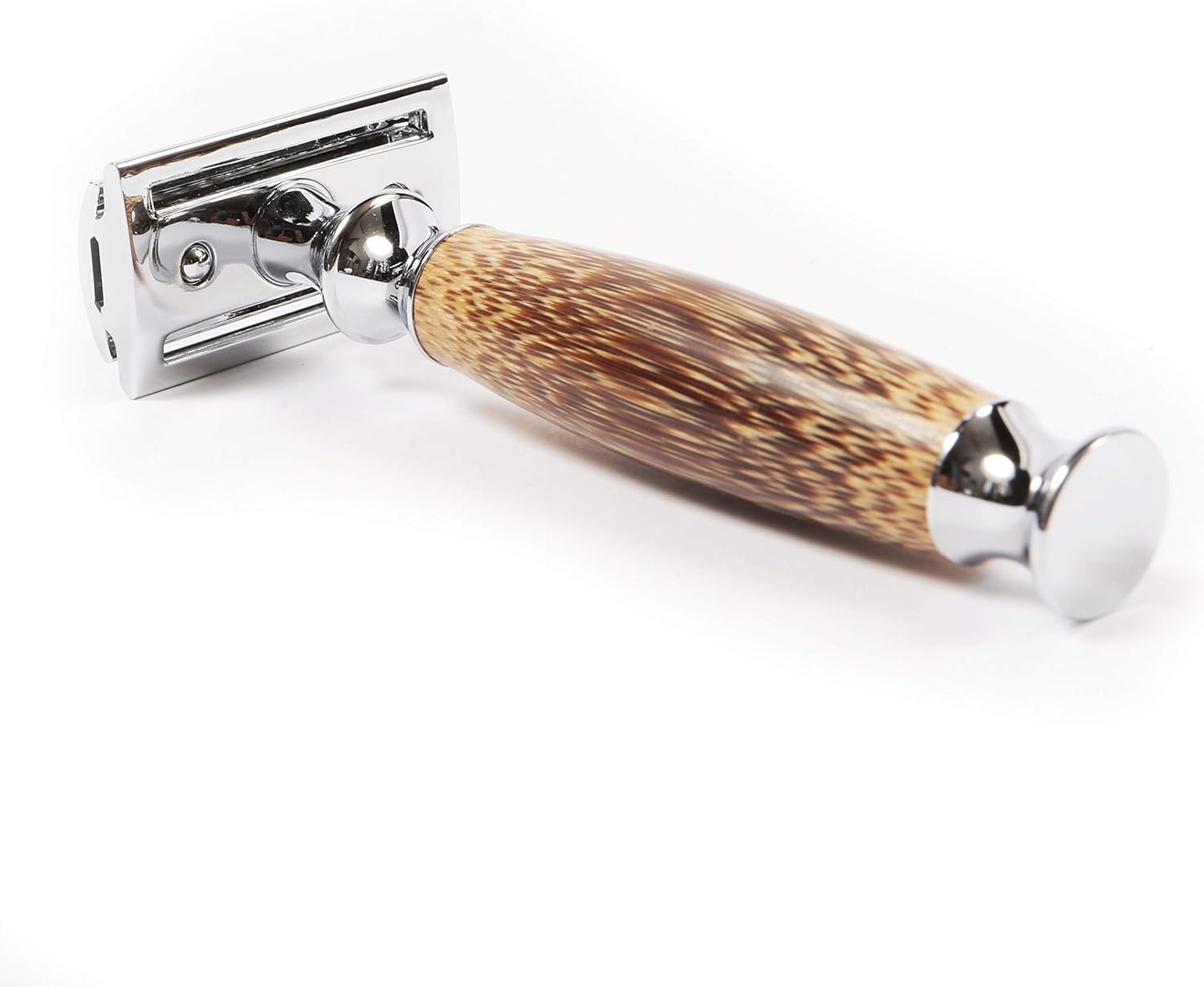 Double Edge Safety Razor with Bamboo Handle – BigaMart