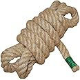 Amazon.com: Twisted Manila Rope Jute Rope (1 in x 10 ft) Natural Thick ...