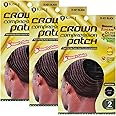 Amazon.com : King.J Crown Patch 360 Waver's Compression 2pcs 4.5" Rapid Waver's Crown ...