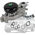 Amazon.com: Evtok Engine Water Pump AW5087 With Gasket Compatible with ...