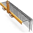 Amazon.com : YITAMOTOR 60" Durable Powder Coated Steel Pine Straw Rake ...