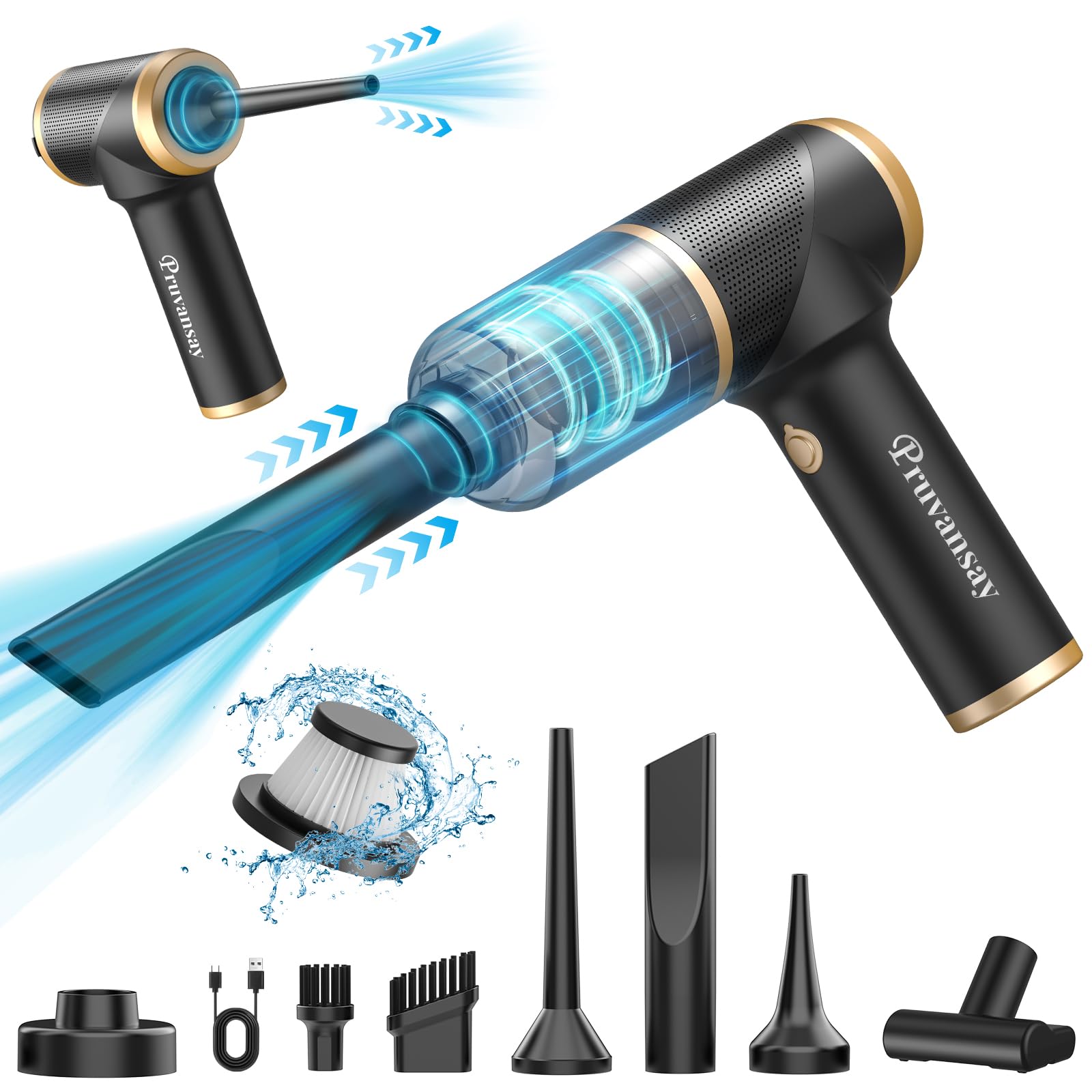 Mua Handy Cleaner, 4-in-1 & 10-Piece Set, 2024, Multi-functional Car ...