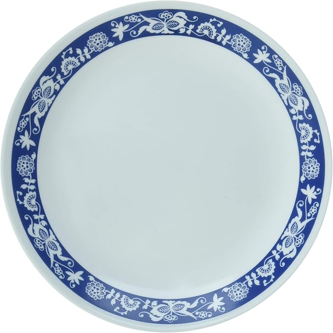 Corelle Livingware True Blue 8.5 Lunch Plate (Set of 8) by Corelle ...