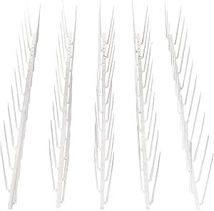 Amazon.com : BIRD BLINDER Plastic Bird Spikes - Polycarbonate Deterrent ...
