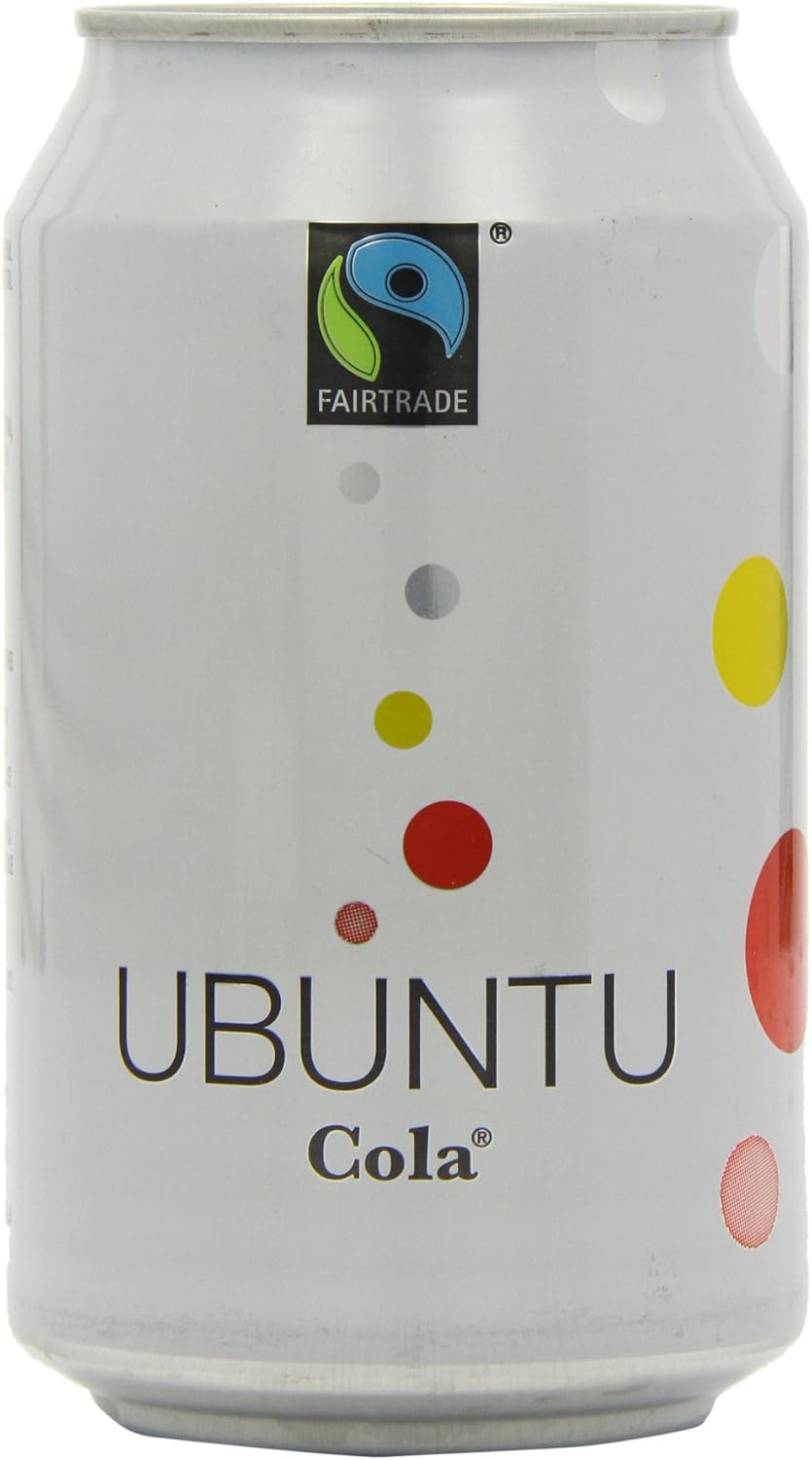 Ubuntu Fairtrade Cola Cans 330 ml (Pack of 24): Amazon.es: Alimentación ...