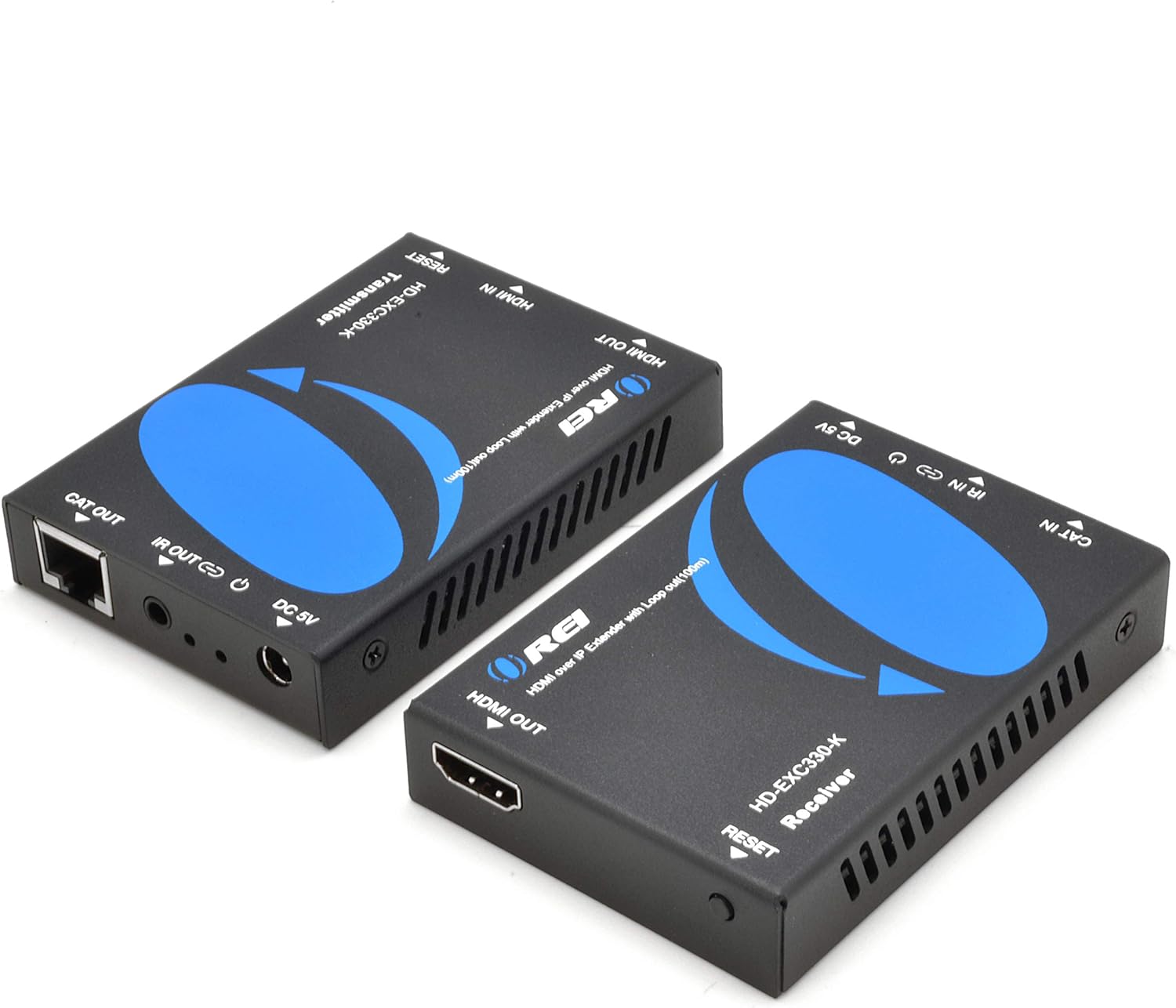 Orei HDMI Extender Over CAT5/CAT6 with IR Upto 330 ft: Amazon.in ...