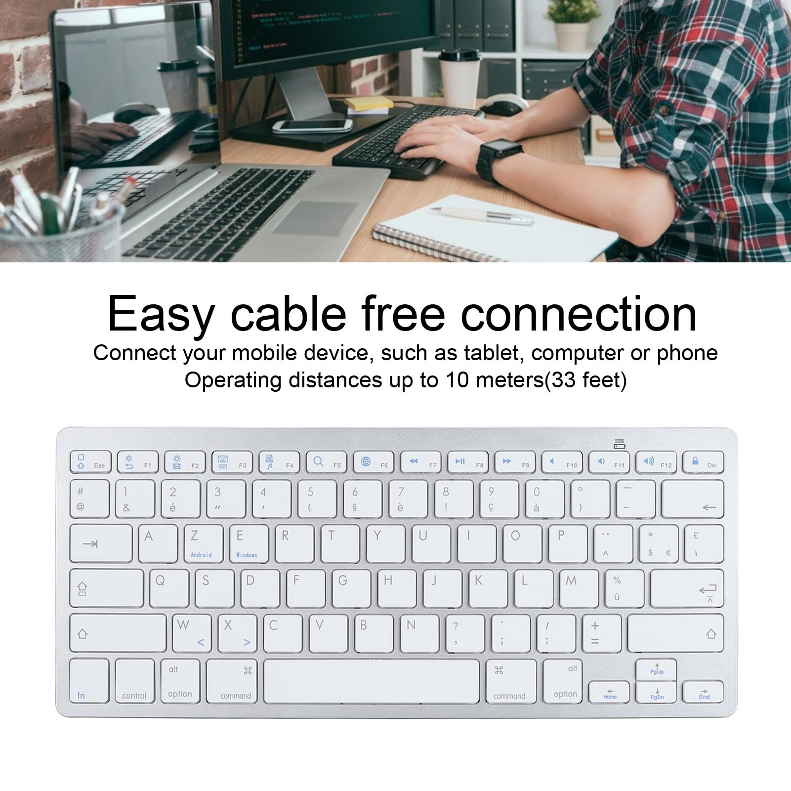 Mua Wireless Bluetooth Keyboard, German, French, Spanish, Italian ...