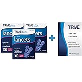 Amazon.com: TRUEdraw® Lancing Device + 2 x 100ct 30g TRUEplus® Lancets ...