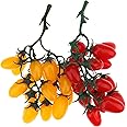 Amazon.com: Gresorth 2 Pack Lifelike Artificial Cherry Tomatoes Fake ...