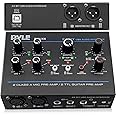 Amazon.com: Pyle Professional USB Audio Interface - MIC/Guitar/AUX ...