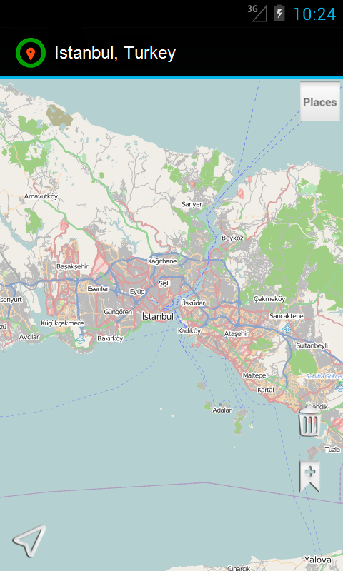 Istanbul, Turkey Vector Offline Map: Easy Navigation:Amazon.com ...