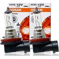 Amazon.com: New Series Osram H11 OEM Halogen Headlight bulbs - 12V 55W ...