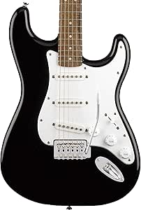 Amazon.com: Squier by Fender Stratocaster Beginner Guitar Pack, Laurel ...