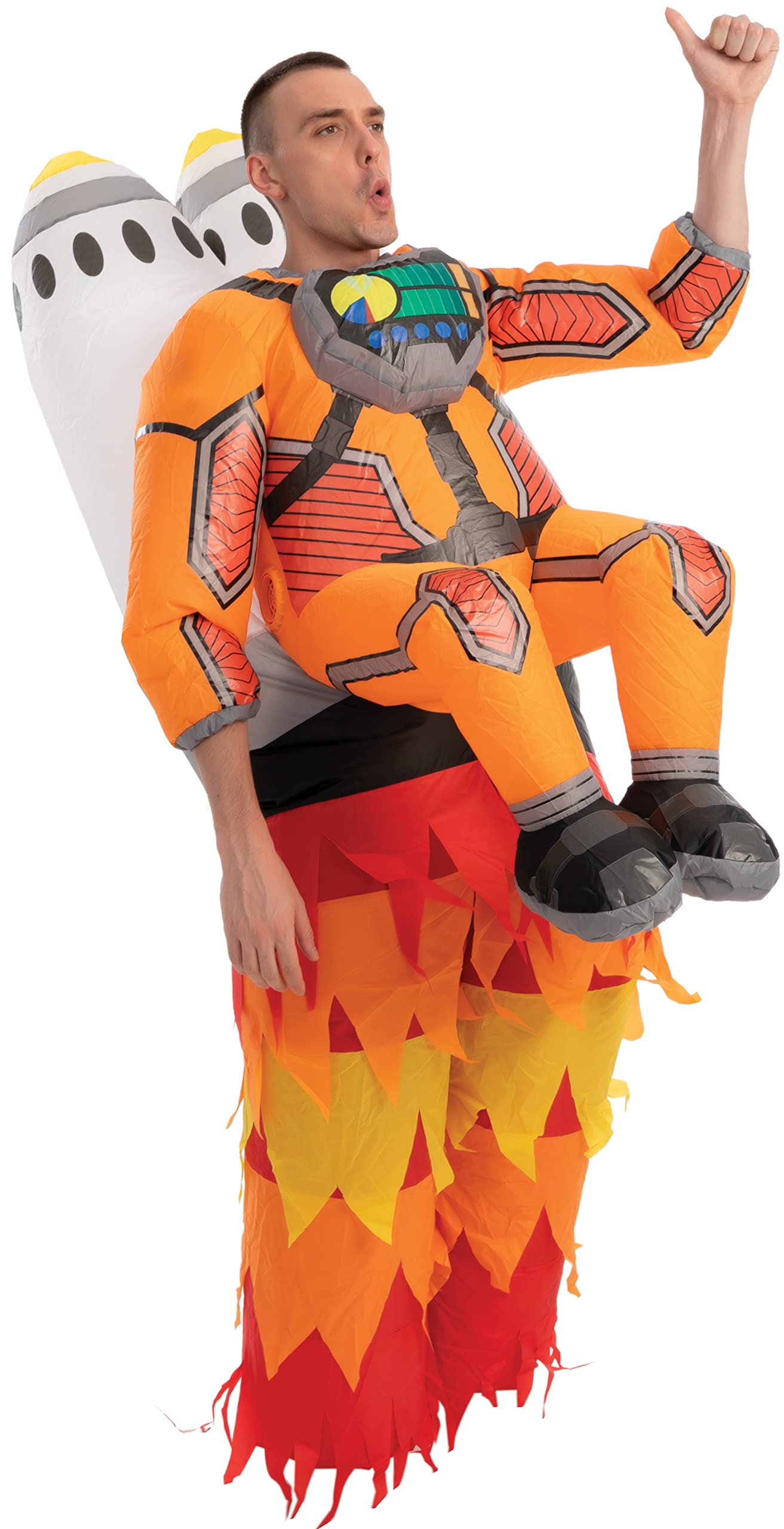 Spooktacular Creations Inflatable Halloween Costume Jet Pack Astronaut ...