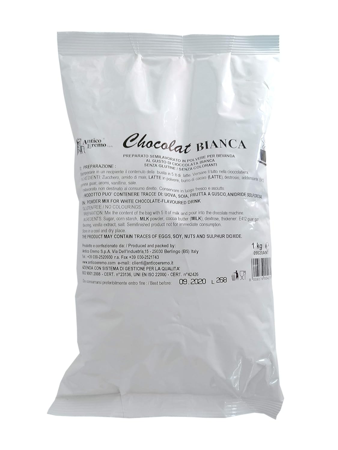 1Kg White hot Chocolate Powder Mix for hot-Chocolate Flavoured Drinks ...