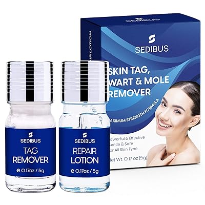 Buy SEDIBUS Skin Tag, Wart & Mole Remover and Repair Lotion Set, Mole ...
