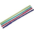 Amazon.com: Tupperware (4) Reusable Accordion Whistle Straws Blue Red ...
