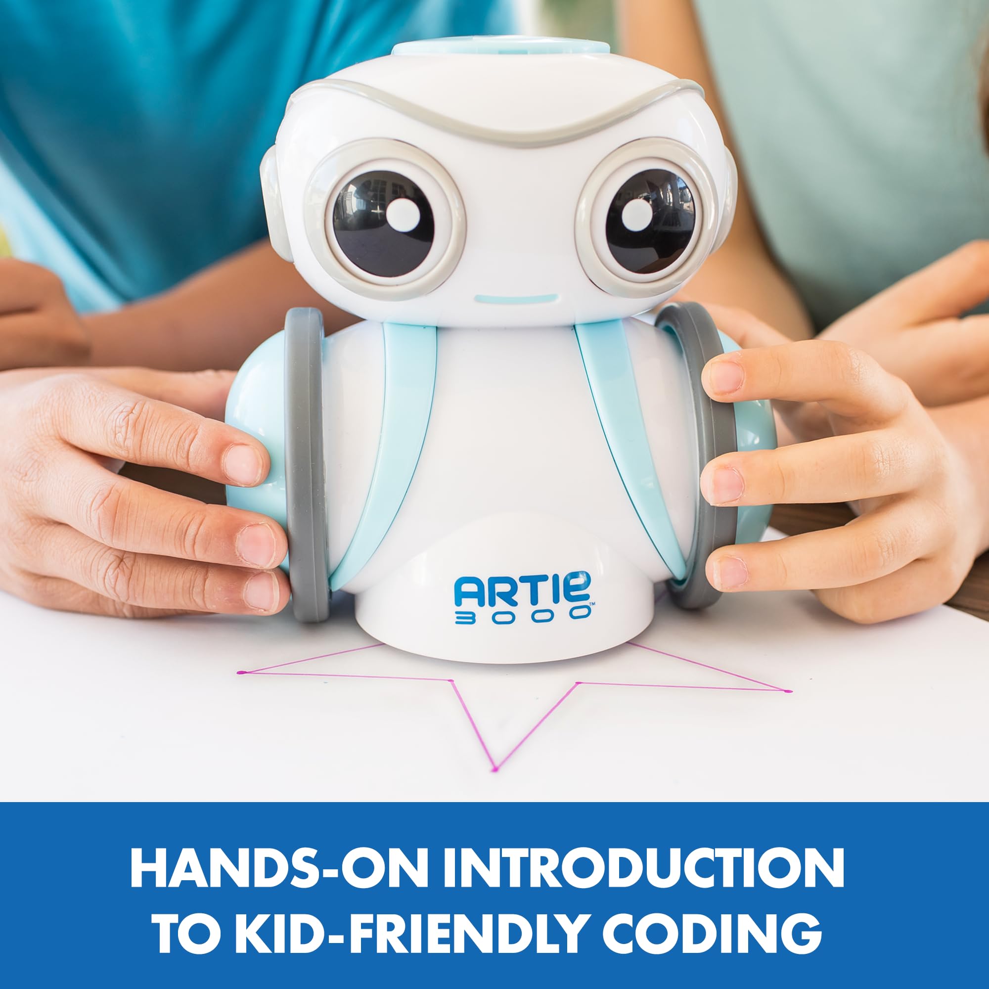 Educational Insights Artie 3000 the Coding & Drawing Robot, STEM Toy ...