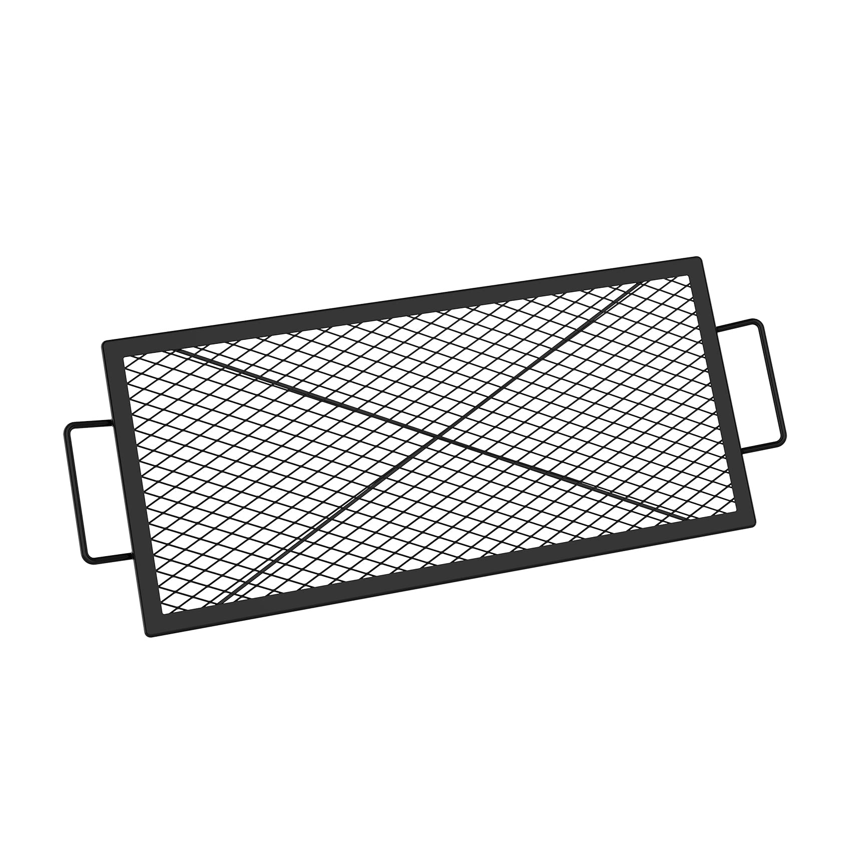 onlyfire Barbecue Rectangle X-Marks Fire Pit Cooking Grate, 32-Inch for ...